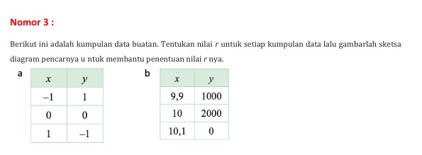 Nomor 3: Berikut ini adalah kumpulan data | StudyX