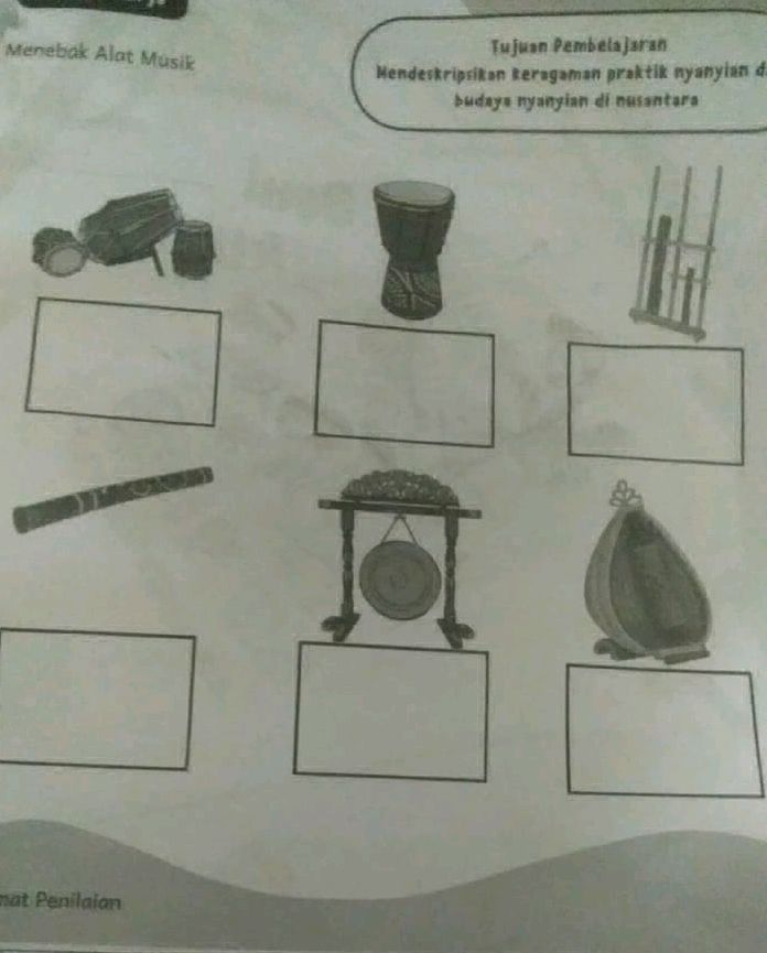 The image shows various musical instruments | StudyX