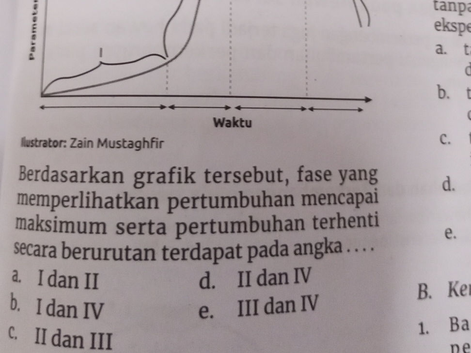 Berdasarkan grafik tersebut, fase yang | StudyX