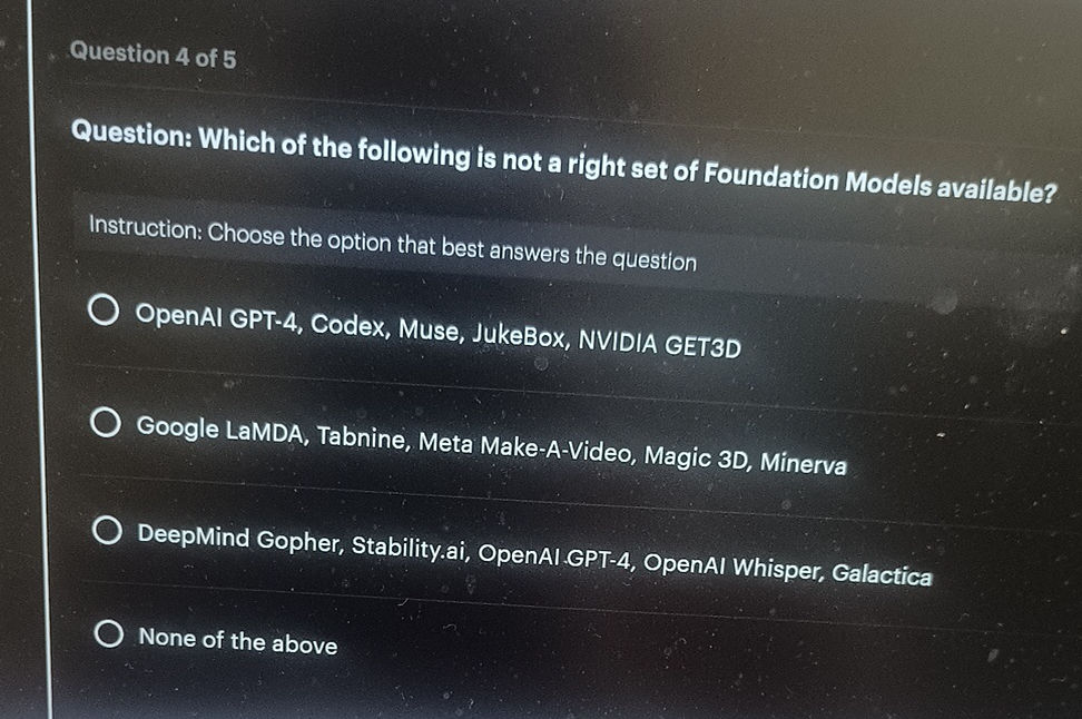 Question: Which of the following is not a | StudyX