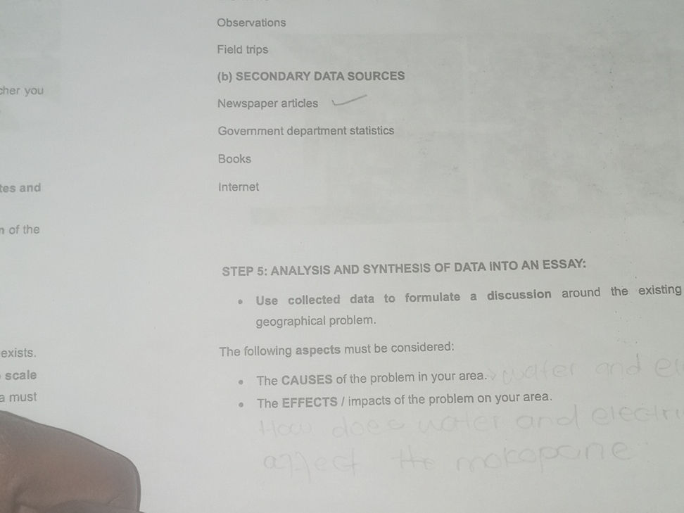 The following aspects must be considered: * | StudyX