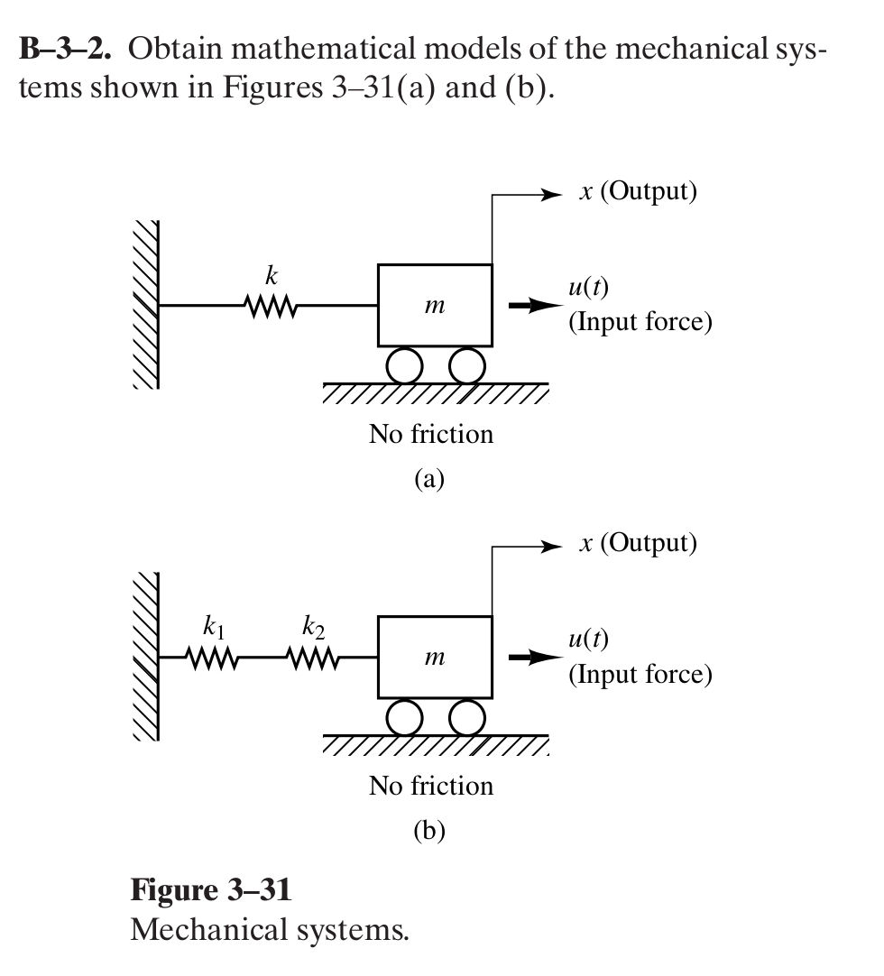 B-3-2. Obtain mathematical models of the | StudyX