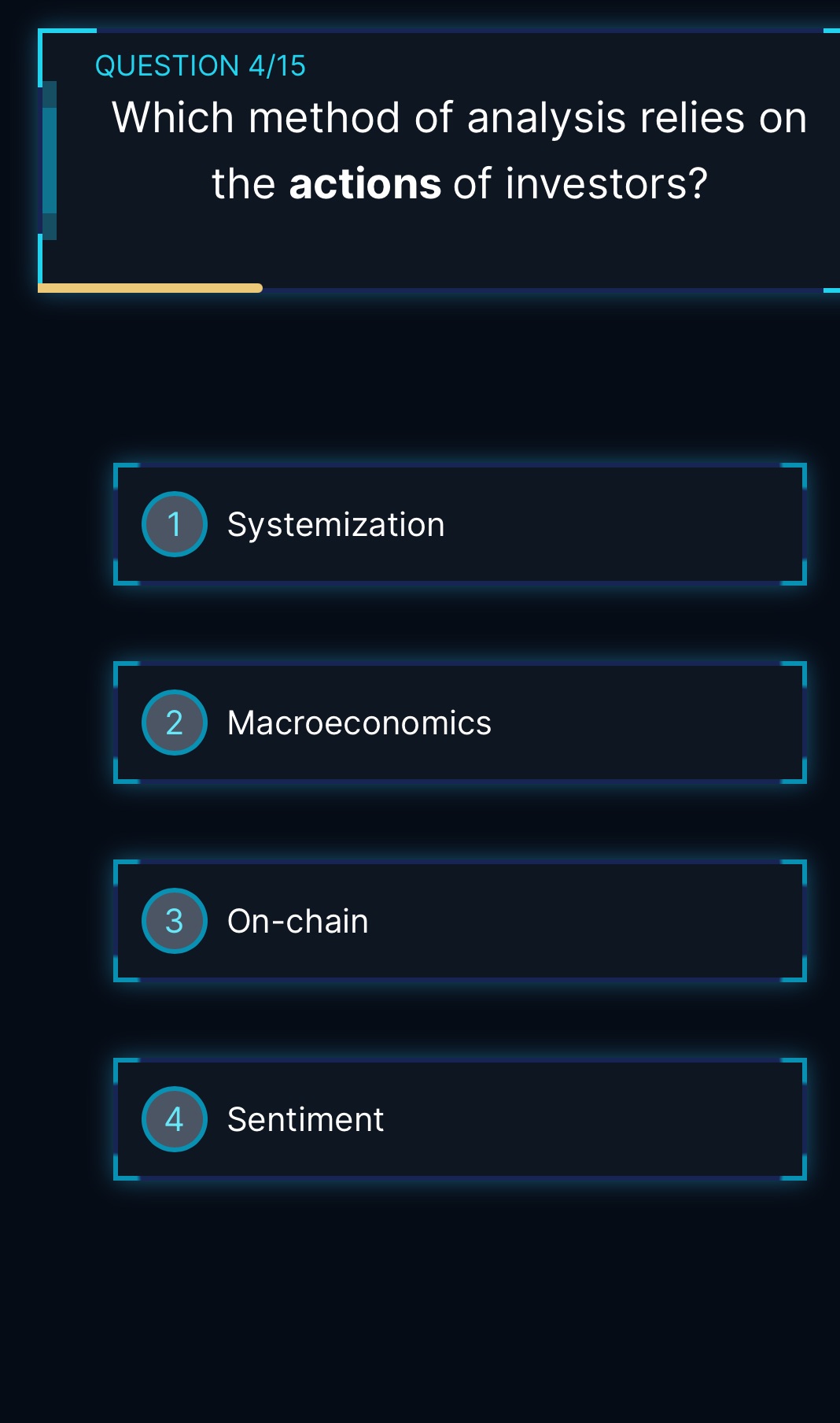 Which method of analysis relies on the | StudyX
