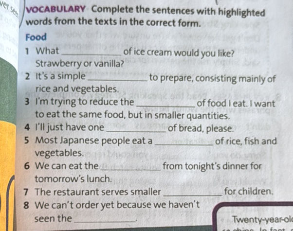 Complete the sentences with highlighted | StudyX