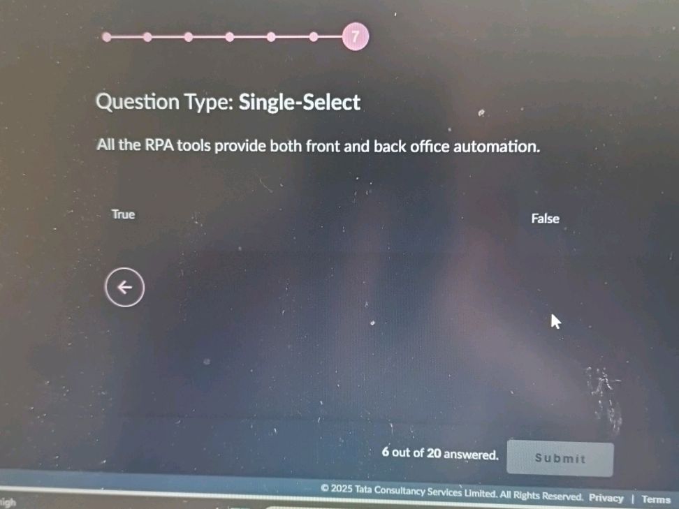 All the RPA tools provide both front and | StudyX