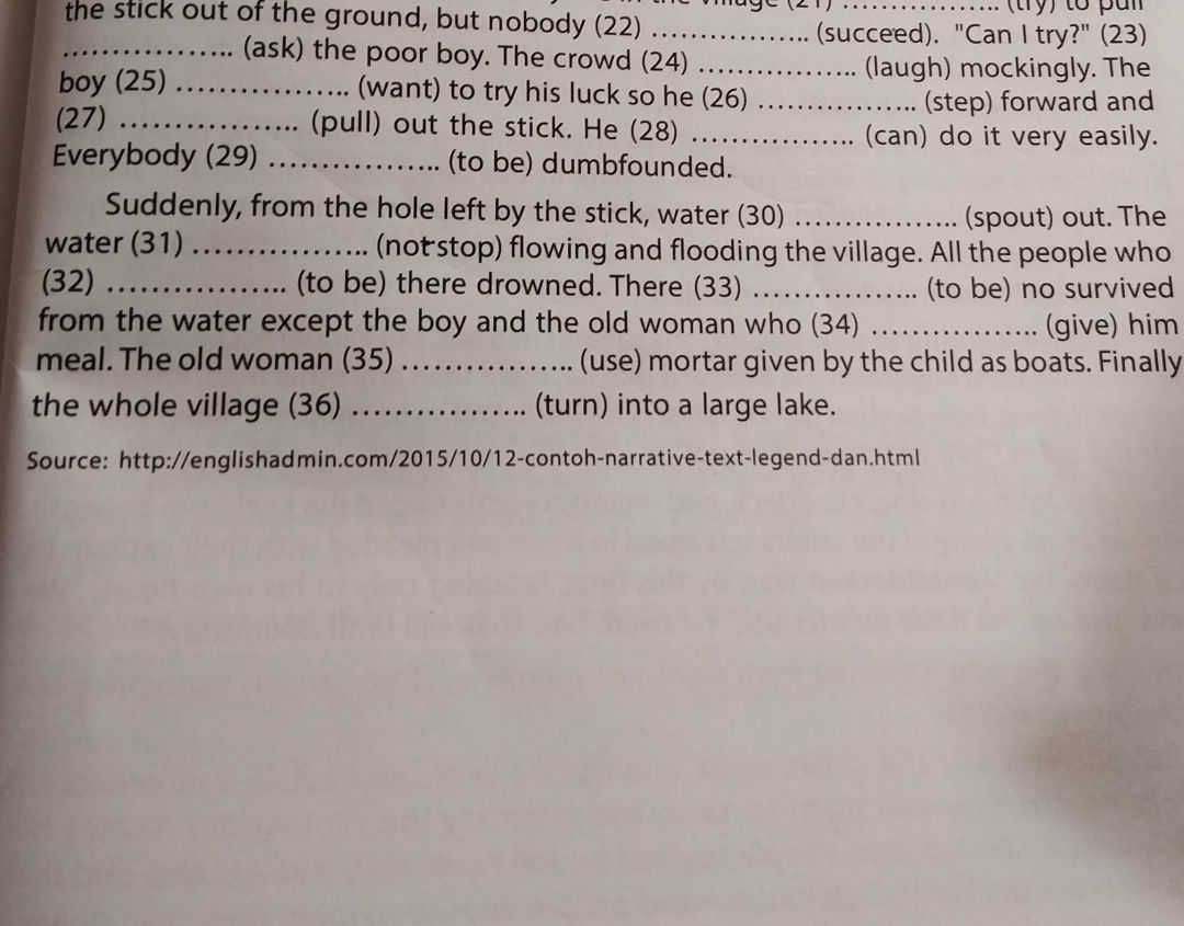 the stick out of the ground, but nobody (22) | StudyX