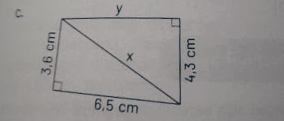 The image shows a rectangle with a diagonal | StudyX