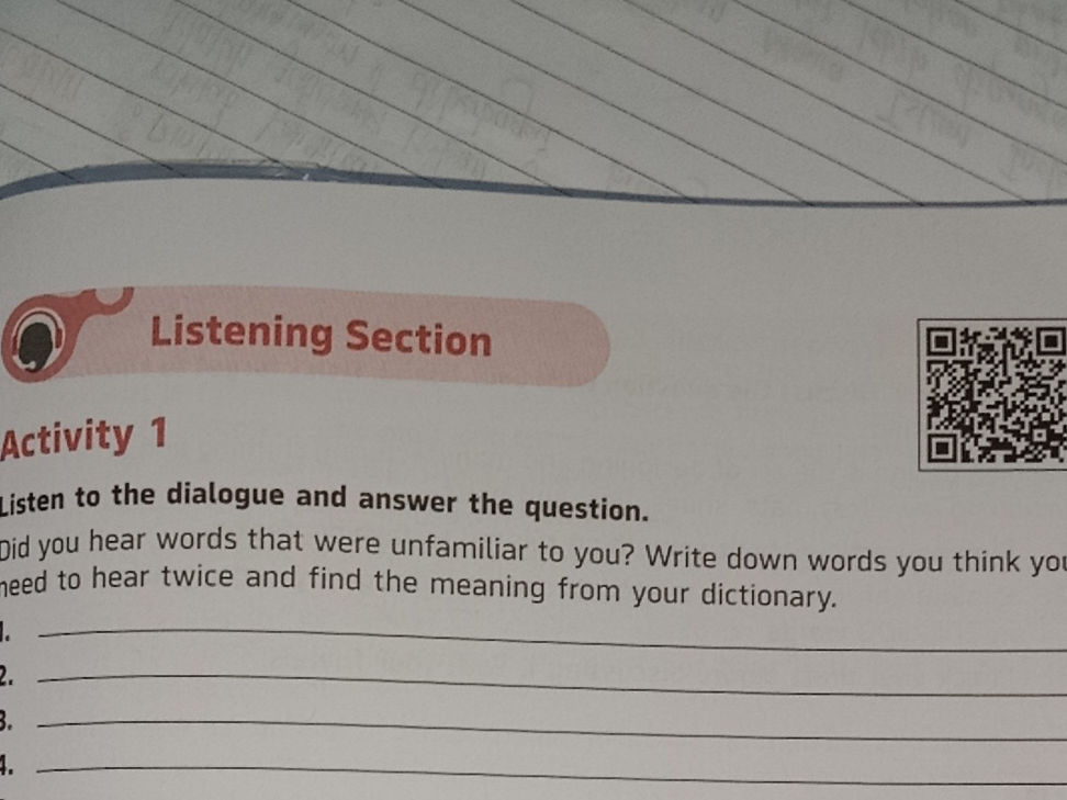 Listen to the dialogue and answer the | StudyX