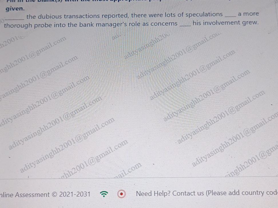 Fill in the blank(s) with the most | StudyX