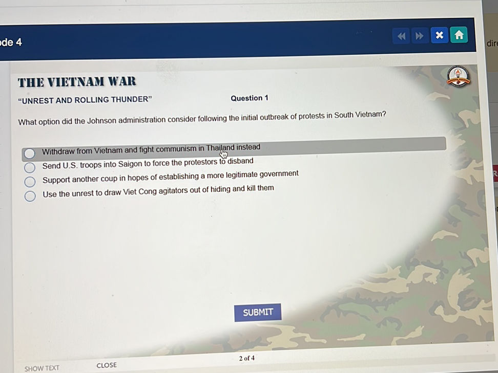 THE VIETNAM WAR "UNREST AND ROLLING THUNDER" | StudyX