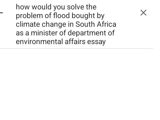 how would you solve the problem of flood | StudyX