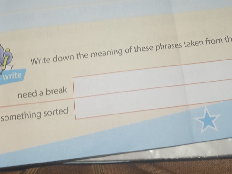 Write down the meaning of these phrases | StudyX