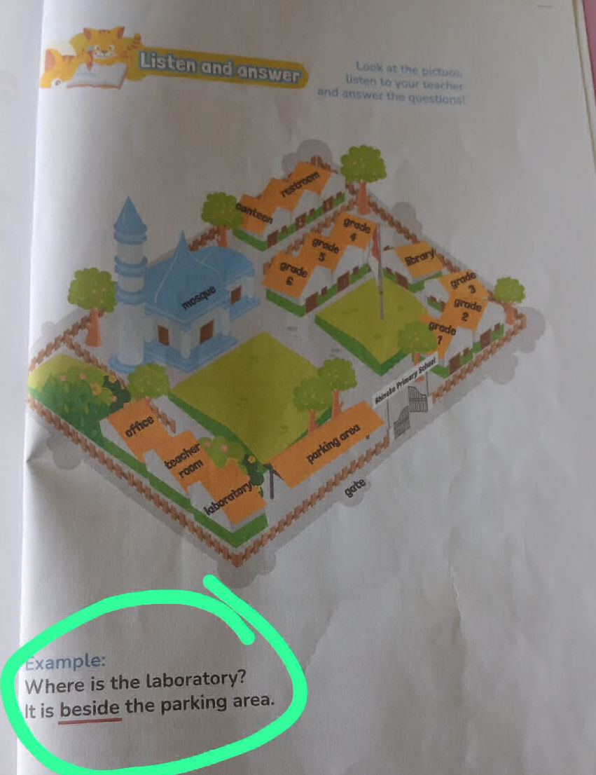 Example: Where is the laboratory? It is | StudyX