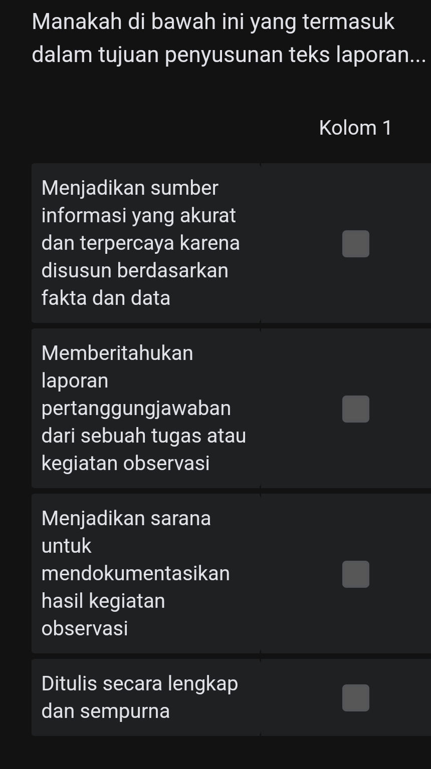 Manakah di bawah ini yang termasuk dalam | StudyX