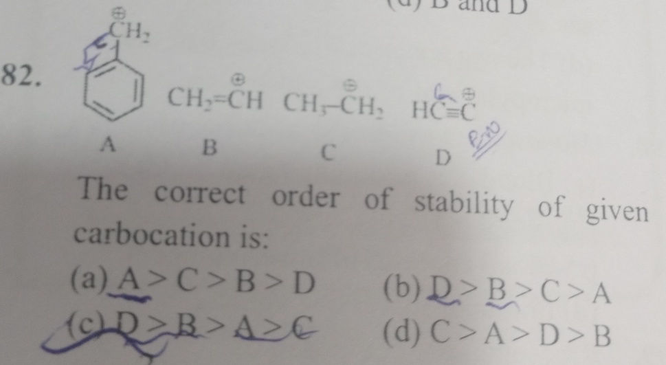 82. $ {cccc} A B C D $ The | StudyX