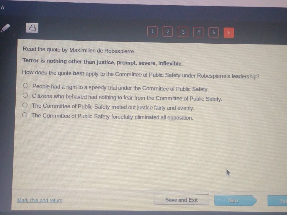 Read the quote by Maximilien de Robespierre. | StudyX