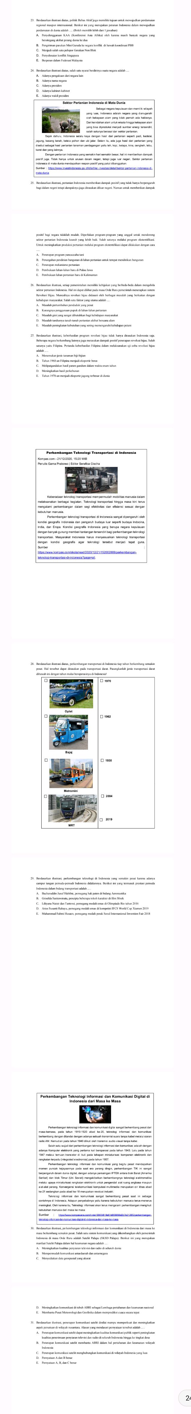 28. Berdasarkan ilustrasi di atas, | StudyX