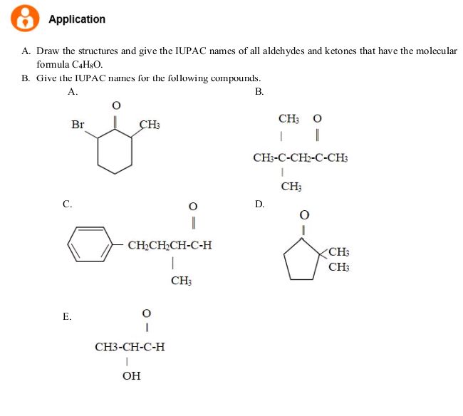 A. Draw the structures and give the IUPAC | StudyX