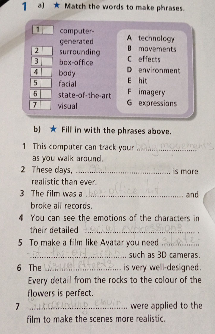 a) Match the words to make phrases. 1. | StudyX