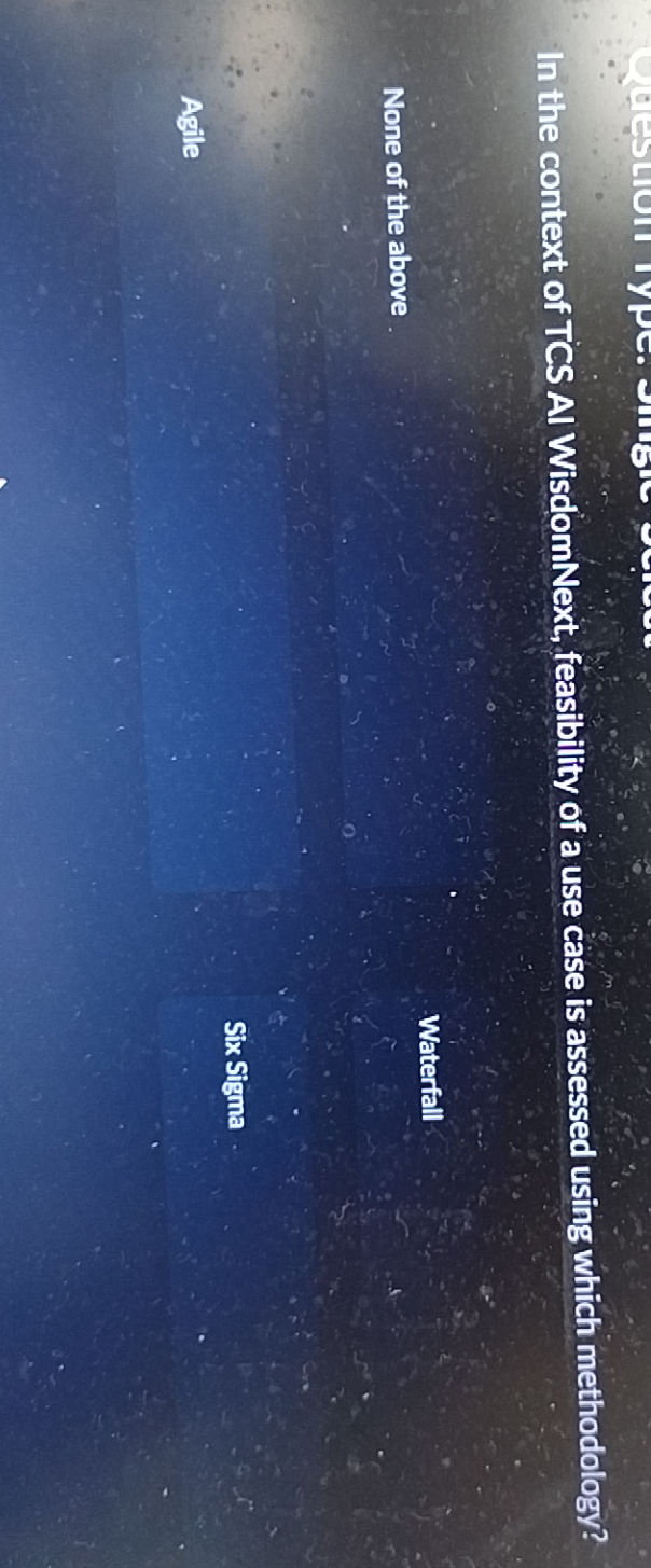 In the context of TCS AI WisdomNext, | StudyX