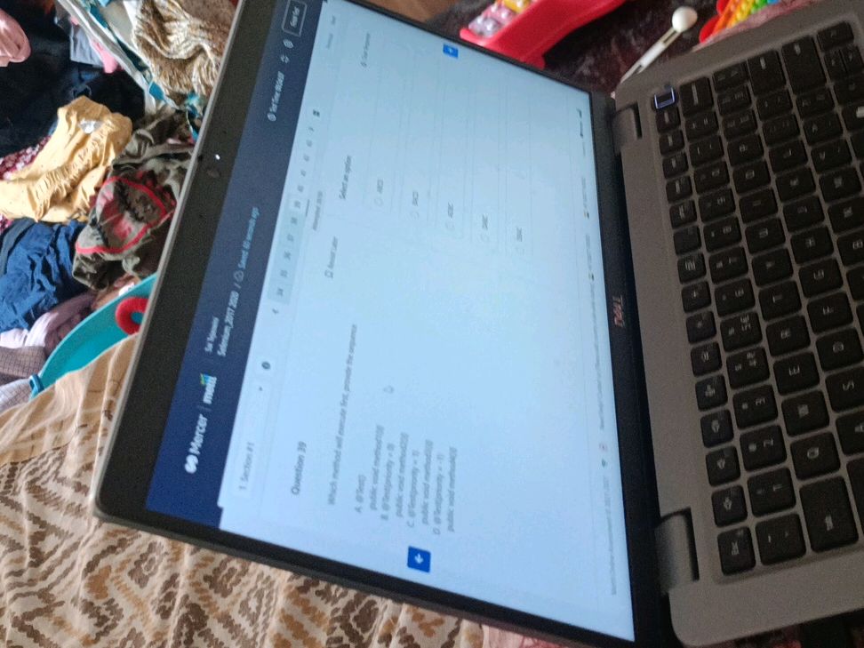 Question 39 Which method will execute first, | StudyX