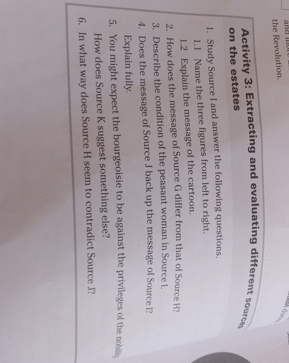 1. Study Source I and answer the following | StudyX