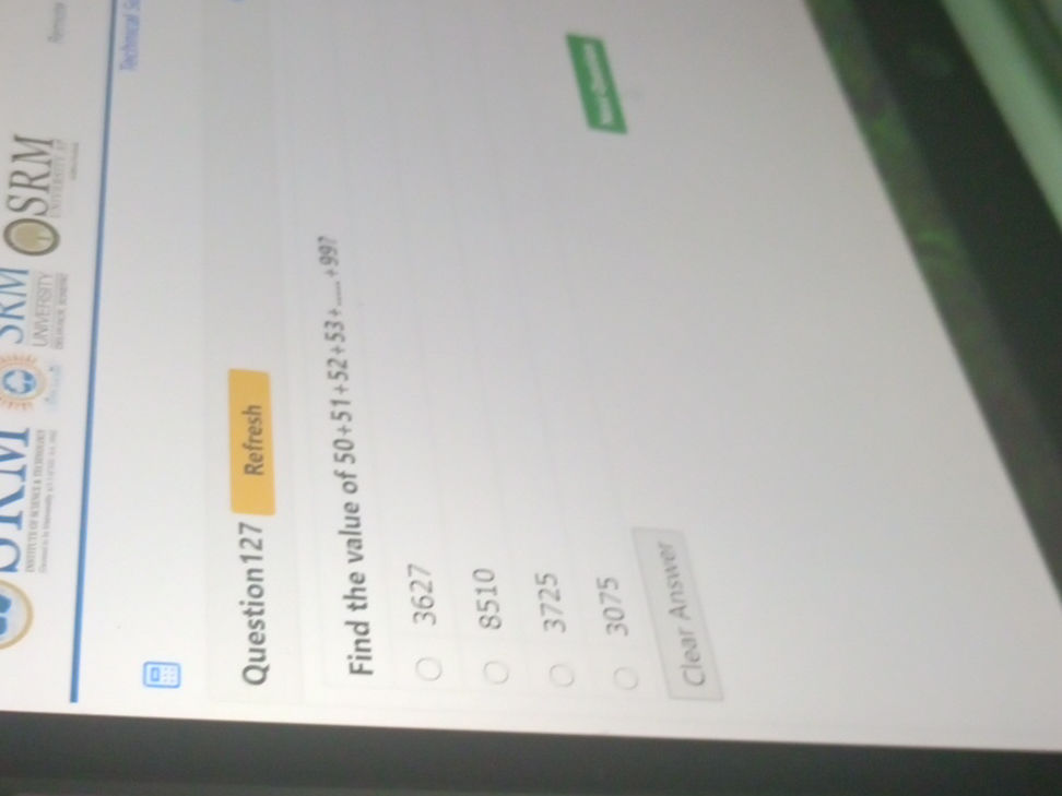 Find the value of 50+51+52+53+...+997 3627 | StudyX