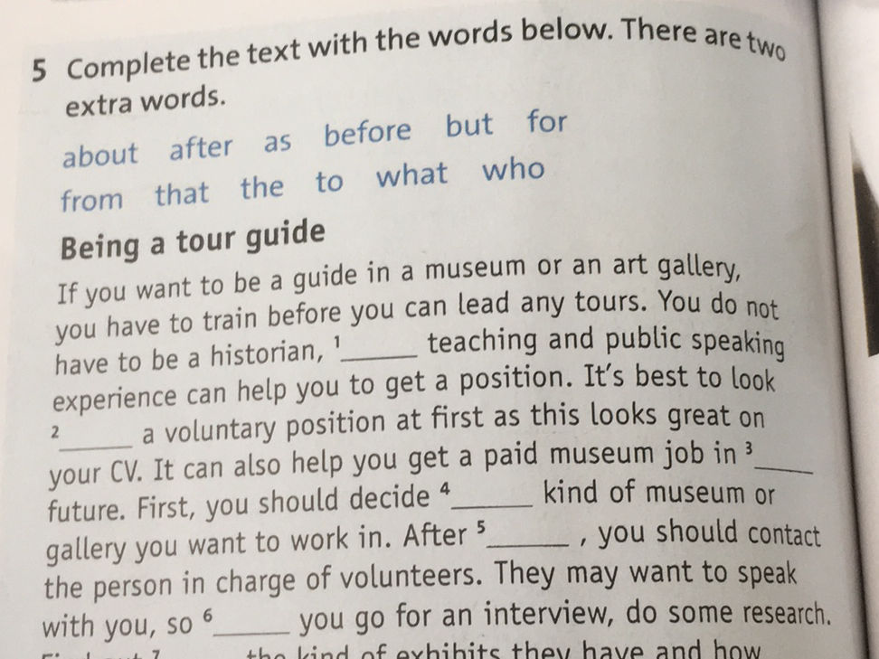 5 Complete the text with the words below. | StudyX