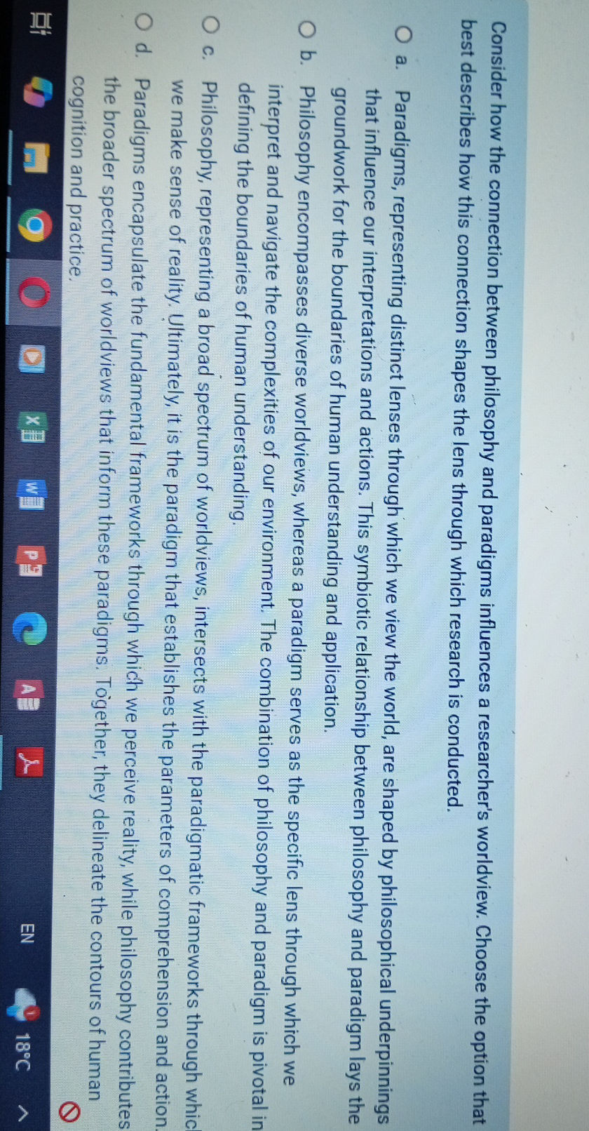 Consider how the connection between | StudyX