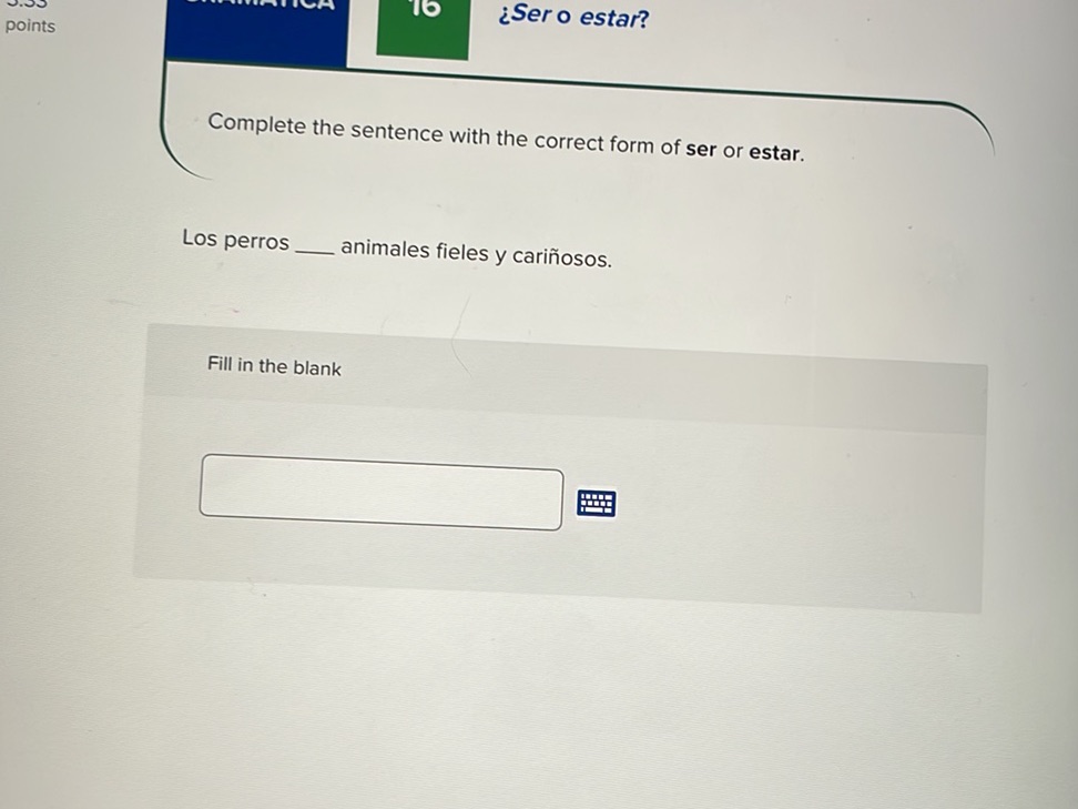 Complete the sentence with the correct form | StudyX