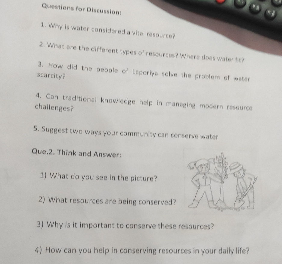 Questions for Discussion: 1. Why is water | StudyX