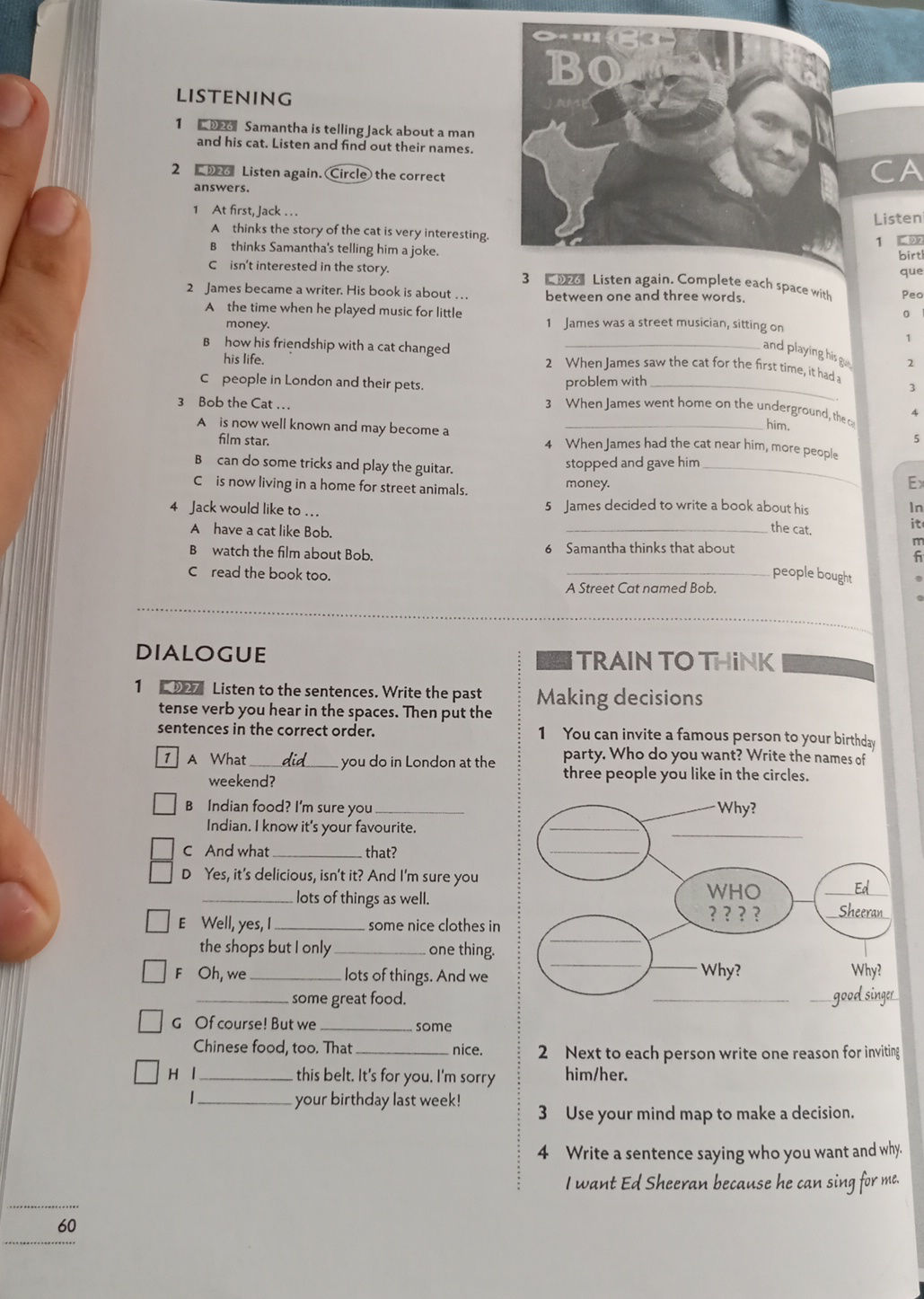 2 Listen again. Circle the correct answers. | StudyX