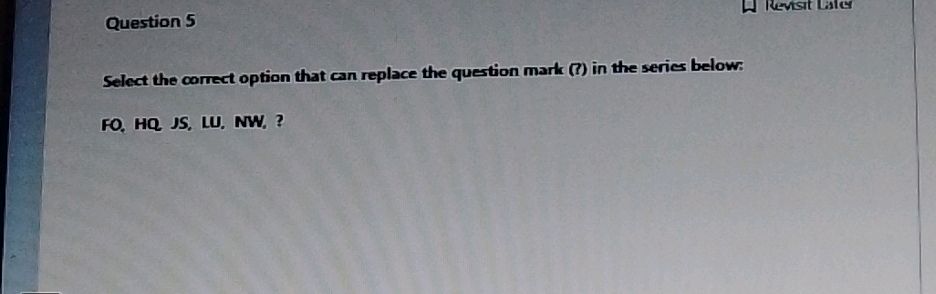 Select the correct option that can replace | StudyX