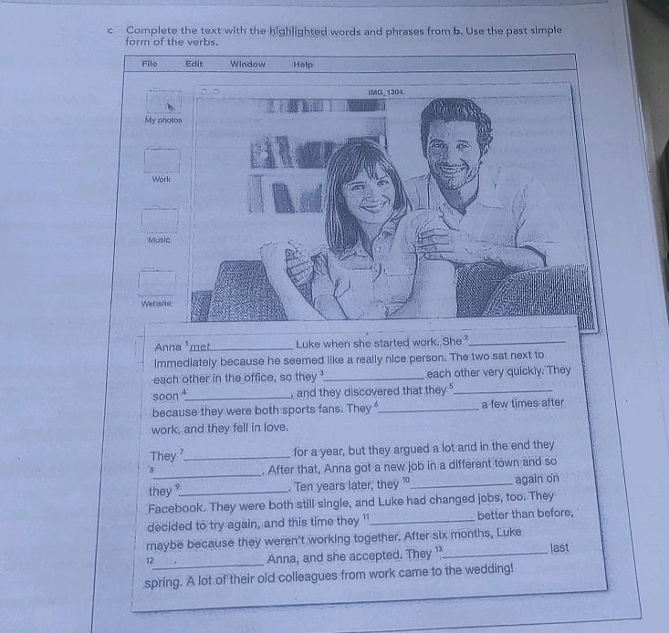 Complete the text with the highlighted words | StudyX