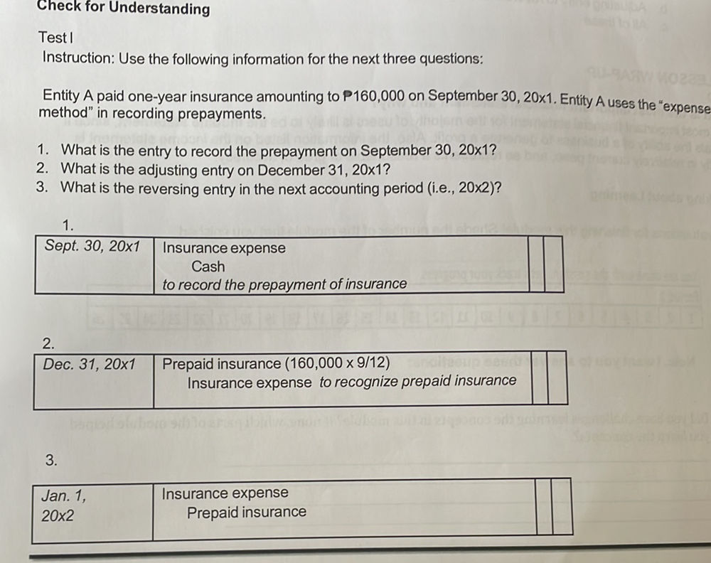 Instruction: Use the following information | StudyX