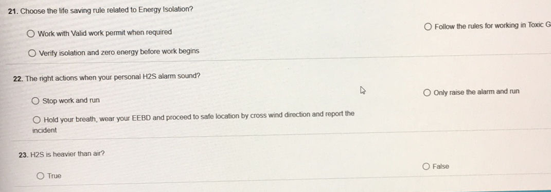 21. Choose the life saving rule related to | StudyX
