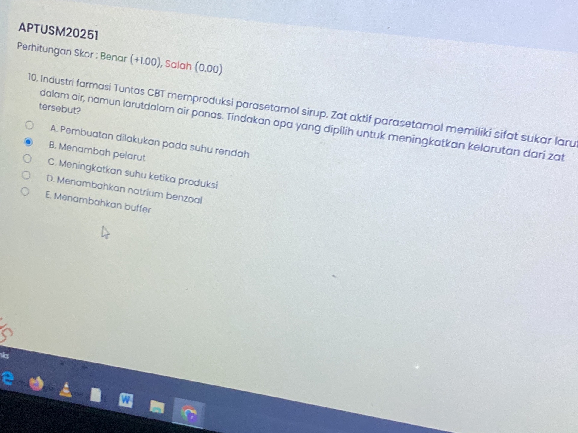 10. Industri farmasi Tuntas CBT memproduksi | StudyX