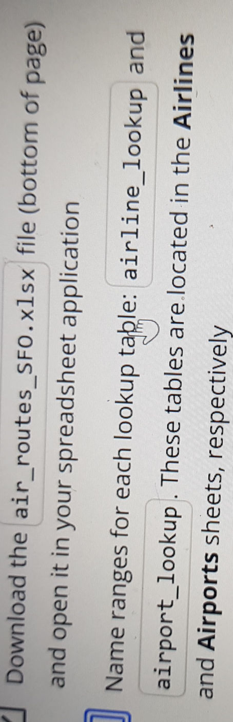 Download the air_routes_SFO.xlsx file | StudyX