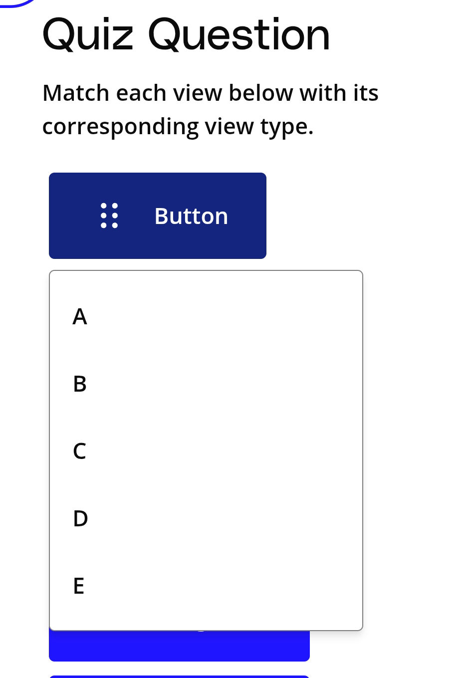 Match each view below with its corresponding | StudyX