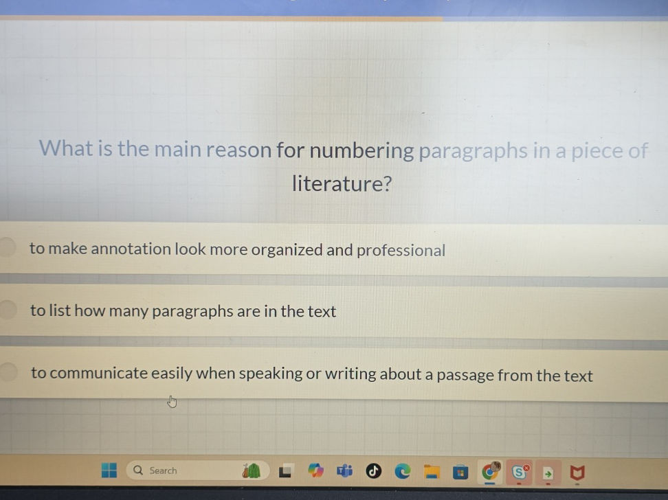 What is the main reason for numbering | StudyX