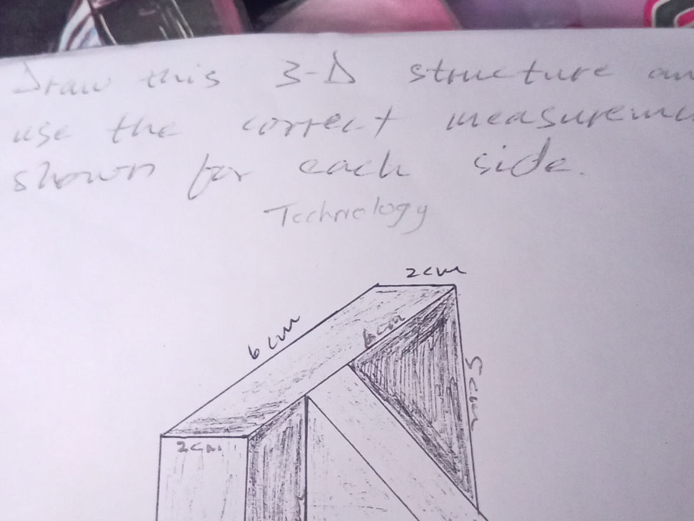 Draw this 3-D structure and use the correct | StudyX