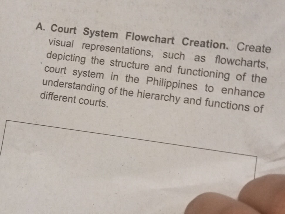 A. Court System Flowchart Creation. Create | StudyX
