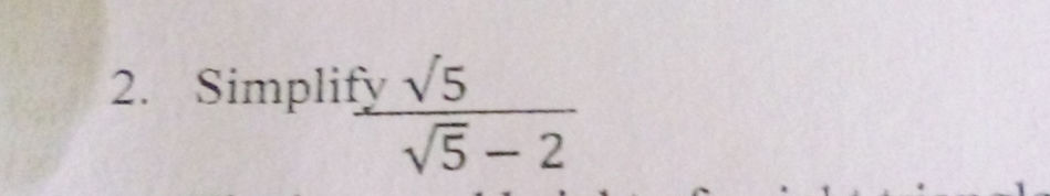 Simplify the expression: | StudyX