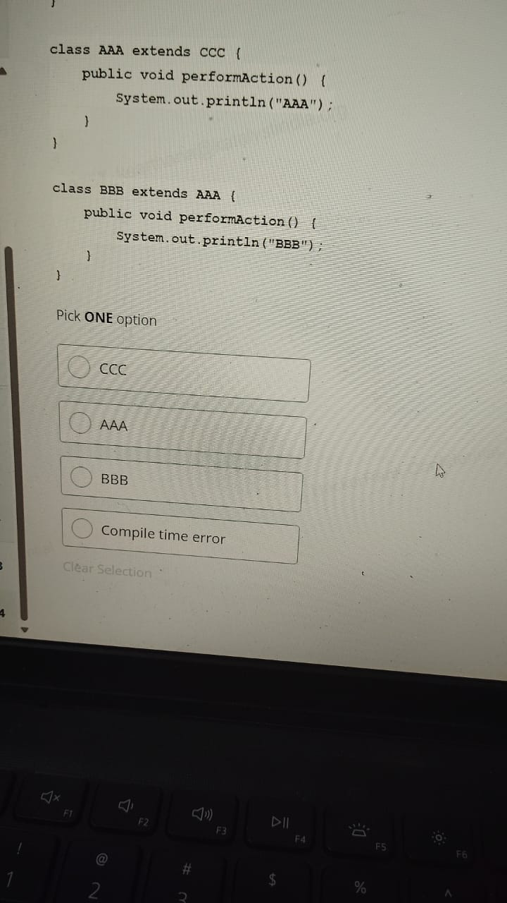 What will be the output of the program given | StudyX