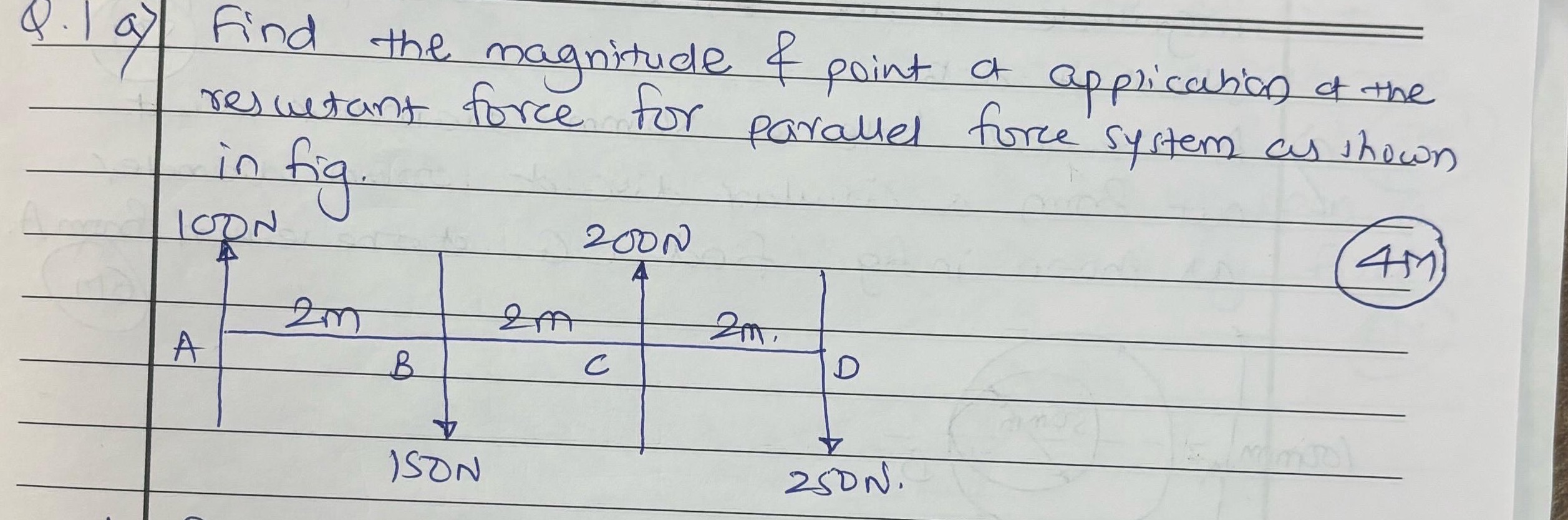 Q. 1 a) Find the magnitude point of | StudyX