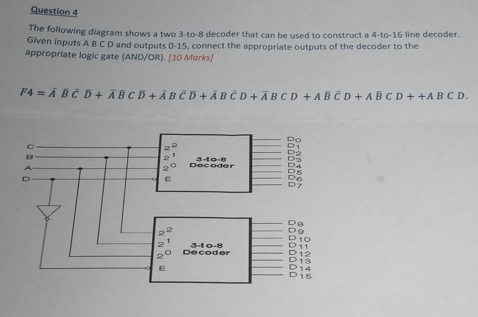 Question 4 The following diagram shows a | StudyX