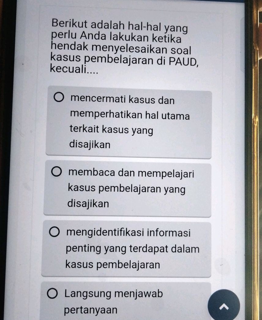 Berikut adalah hal-hal yang perlu Anda | StudyX