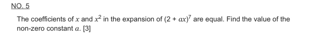 The coefficients of $x$ and $x^2$ in the | StudyX