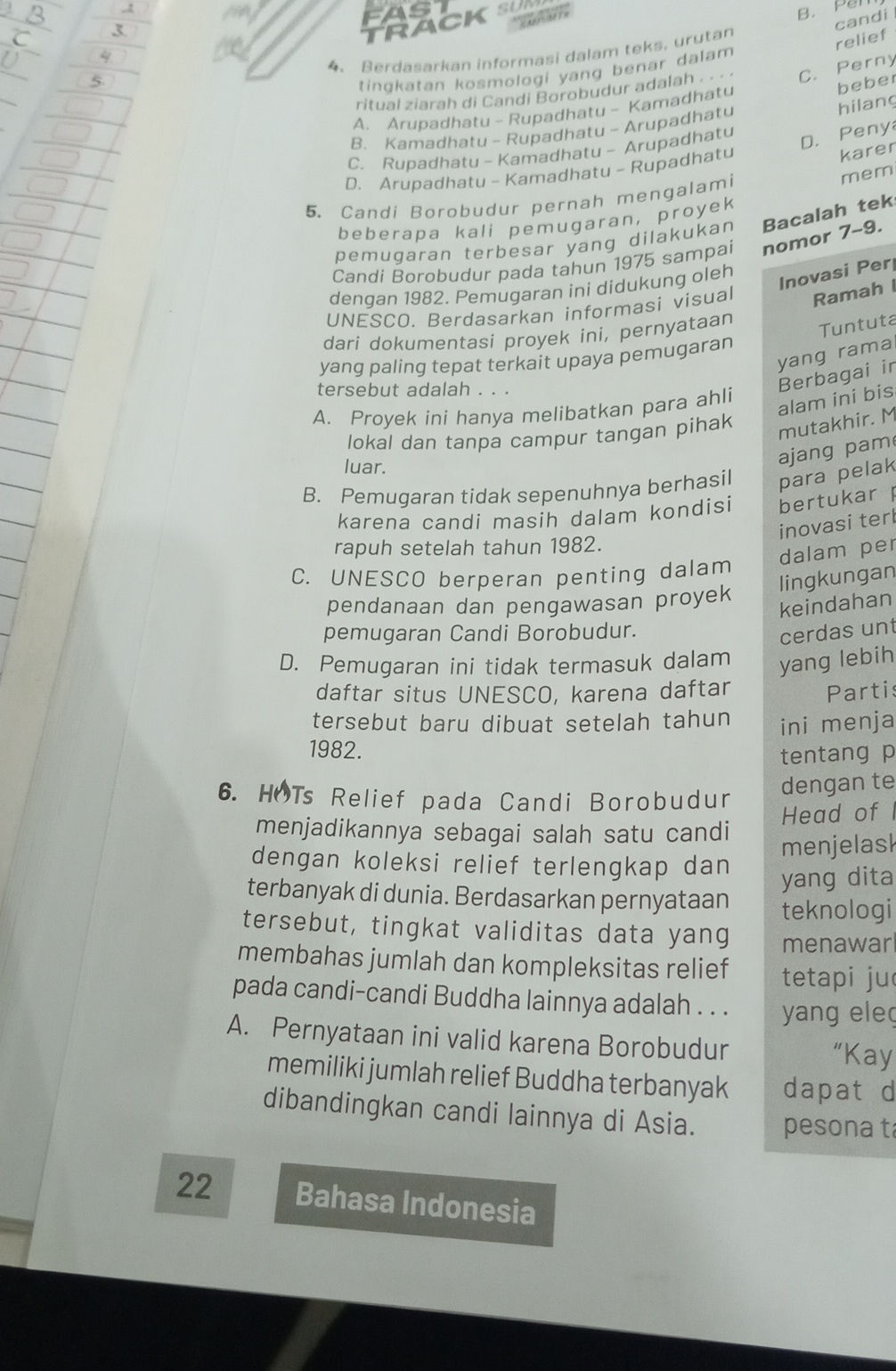 6. HOTS Relief pada Candi Borobudur | StudyX