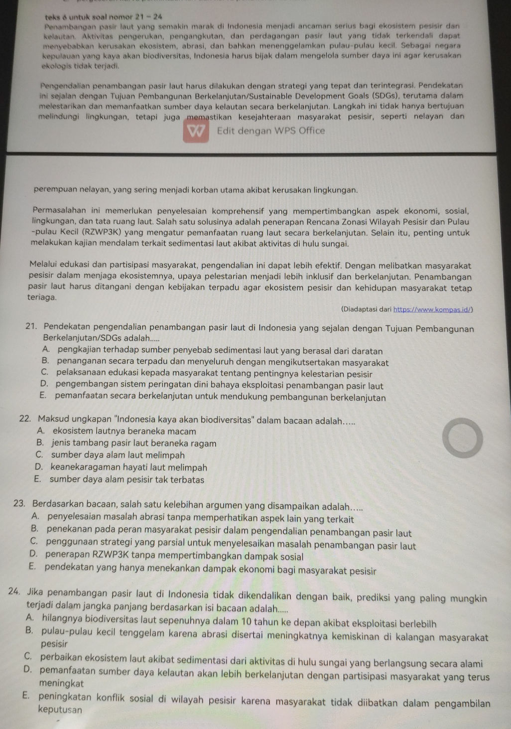 21. Pendekatan pengendalian penambangan | StudyX